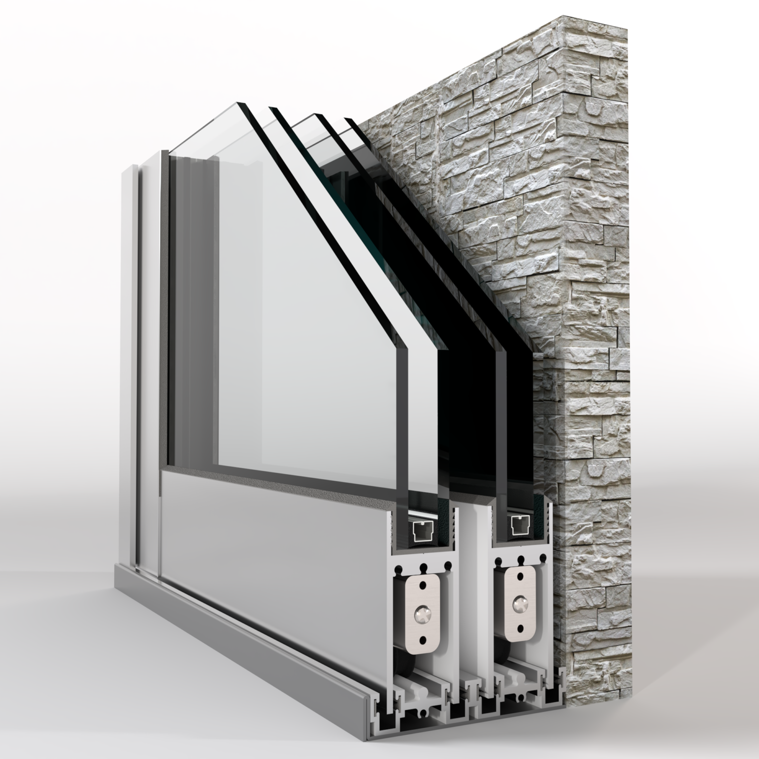 Max Slider | Aluminum and Glass Door Wall System